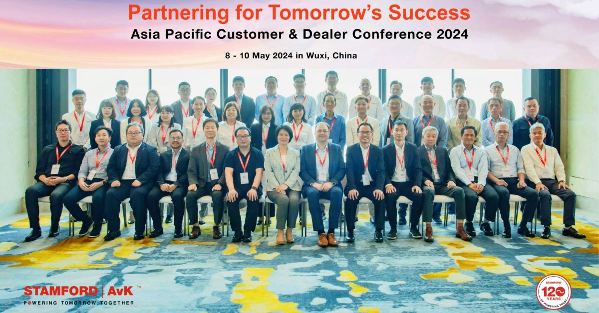 Asia Pacific (APAC) Customer and Dealer Conference 2024 held in Wuxi, China | STAMFORD | AvK
